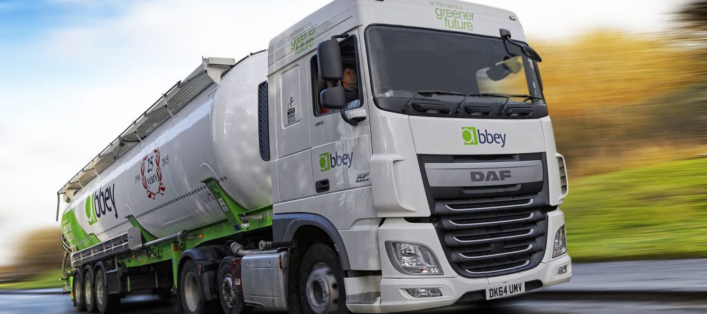 bulk powders road tankers - Abbey Logistics Group