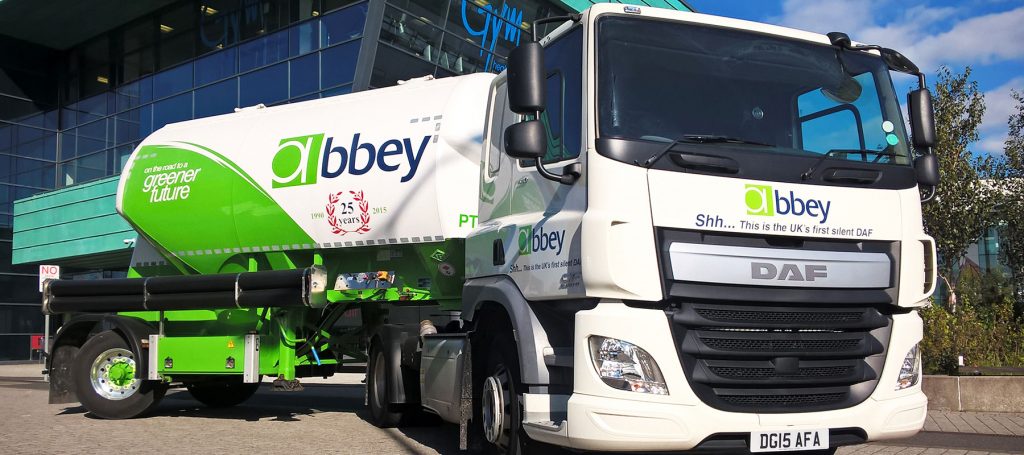 powder road tanker transport - Abbey Logistics Group