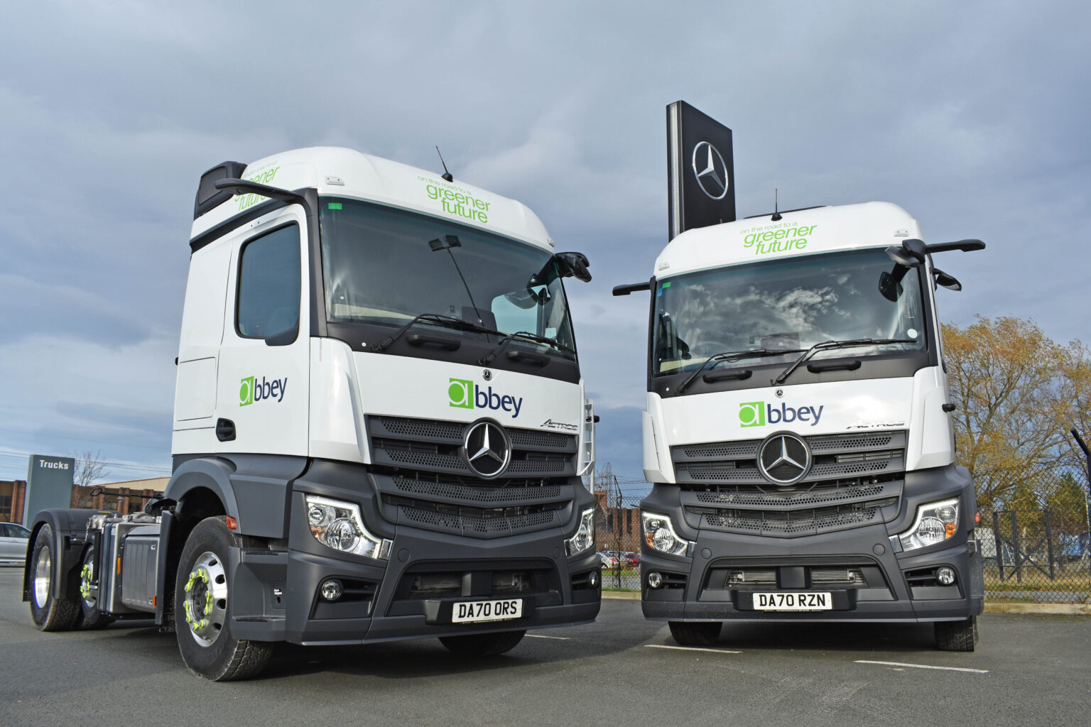 15 Mercedes Actros added to powder tanker fleet - Abbey Logistics Group