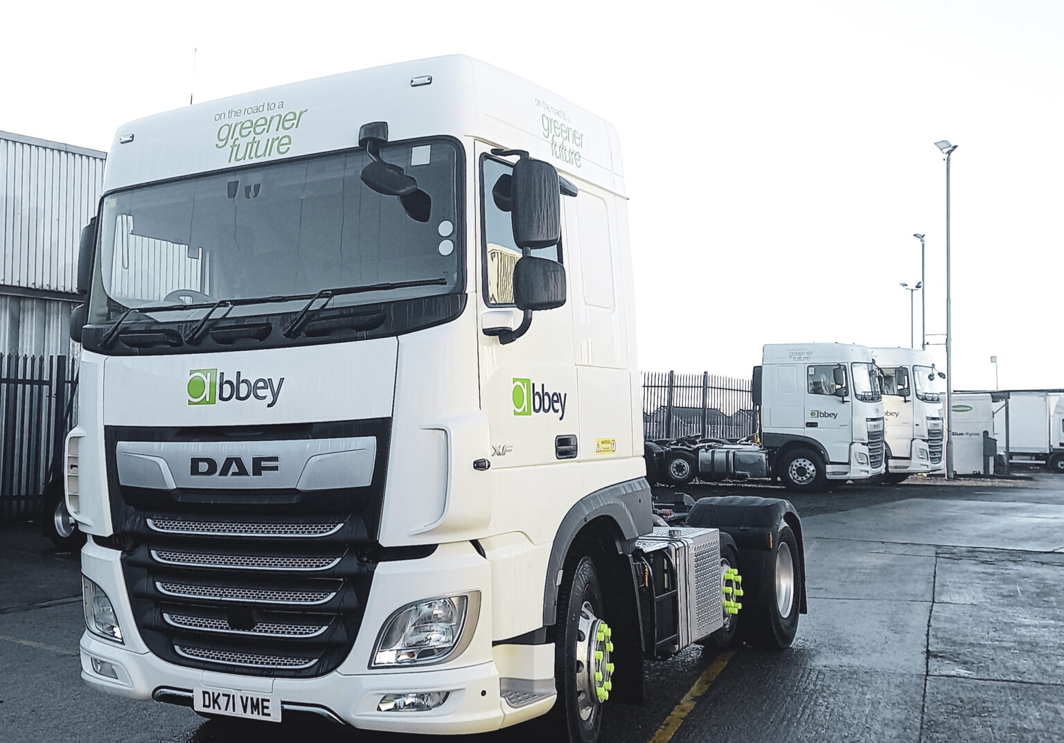 Strength in Numbers! New DAF Trucks - Abbey Logistics Group
