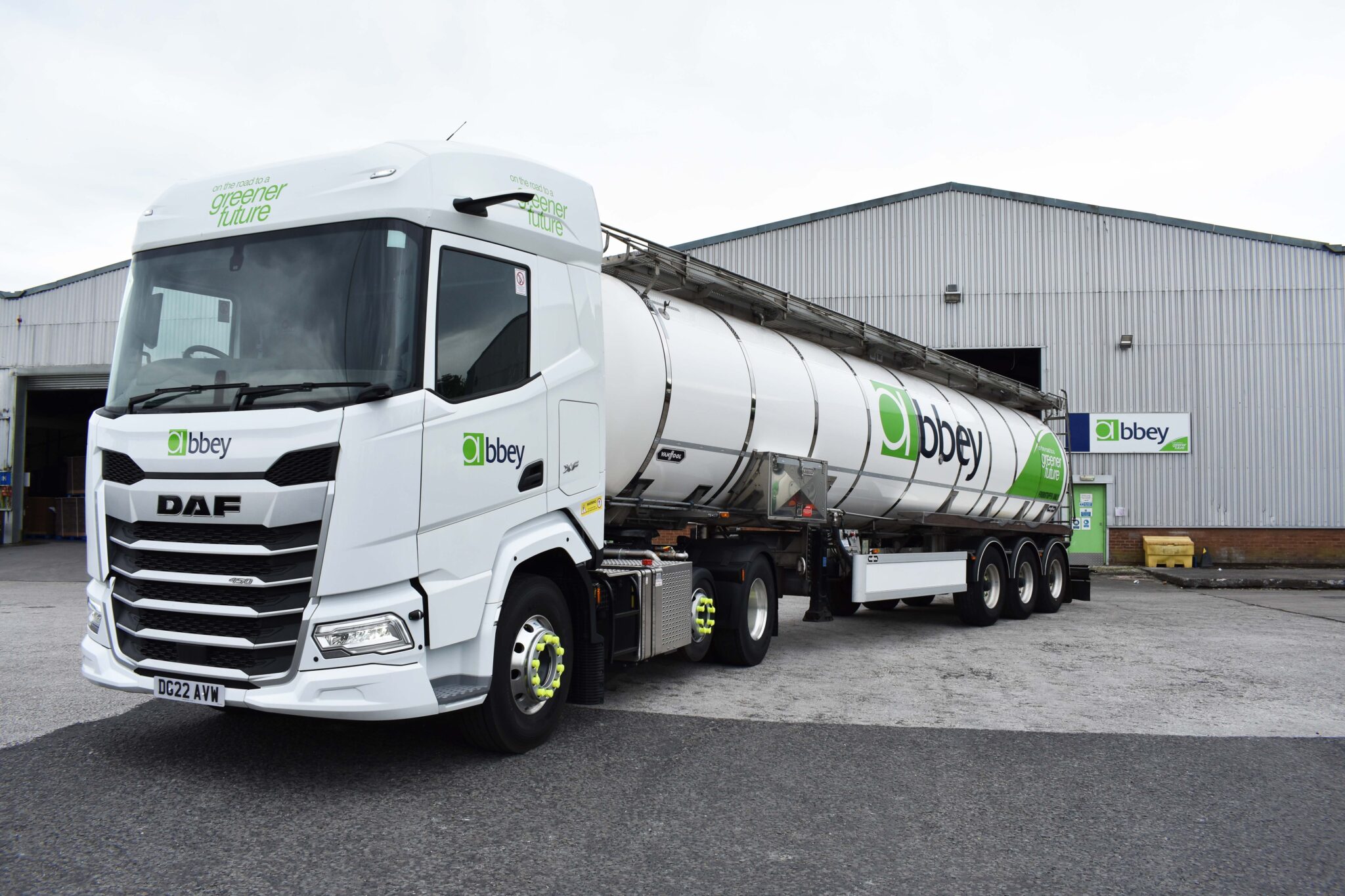 Next Generation DAF XF arrives at Abbey - Abbey Logistics Group